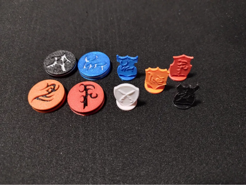 Tyrants of underdark stl tokens - Free 3D Print Model - MakerWorld