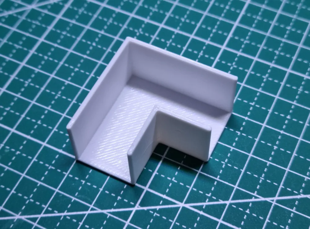 Cable Channel Corner 15x15 mm - Free 3D Print Model - MakerWorld
