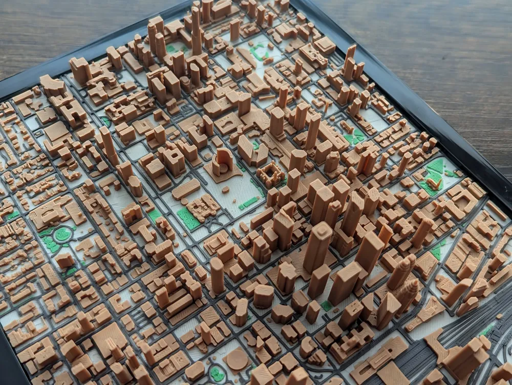 Toronto Canada 3D Miniature v2 - Free 3D Print Model - MakerWorld