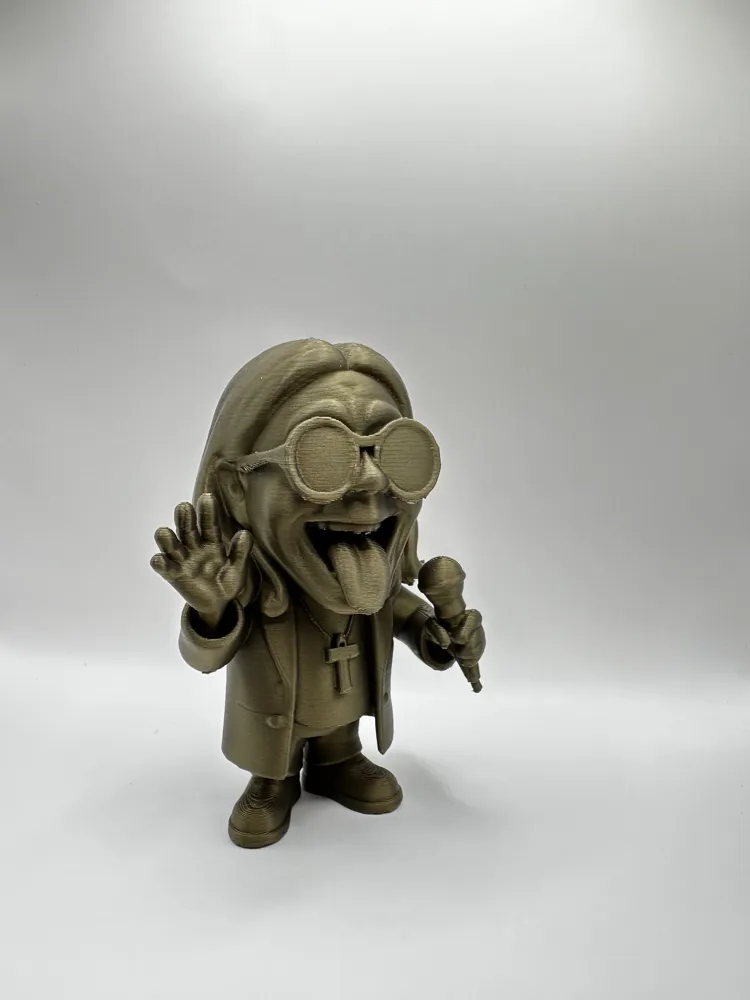 Ozzy Osbourne - Free 3D Print Model - MakerWorld