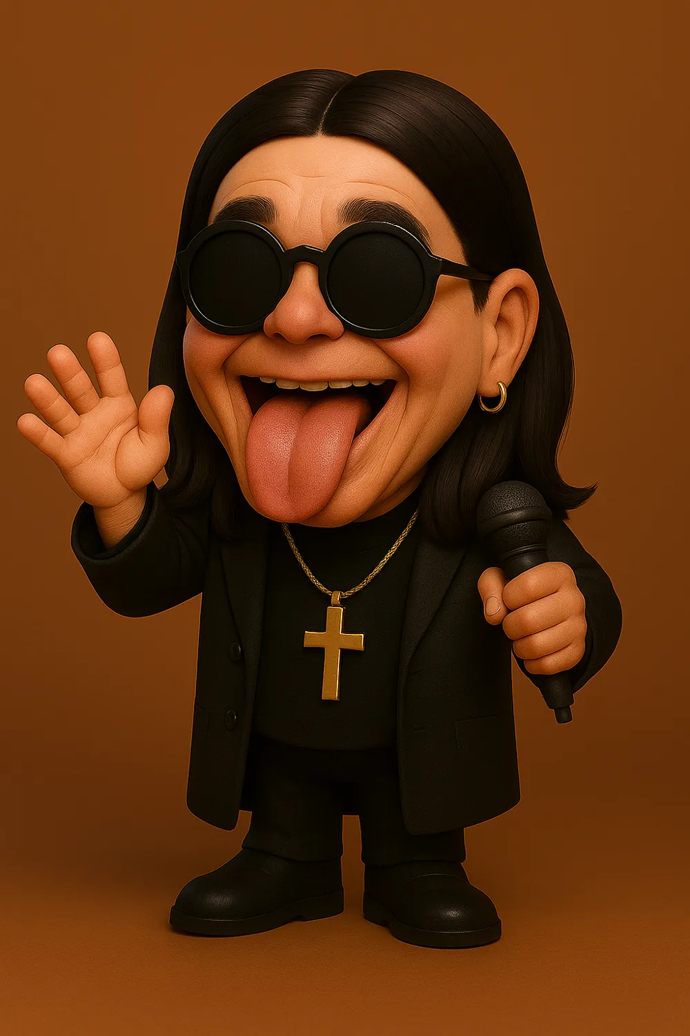Ozzy Osbourne - Free 3D Print Model - MakerWorld