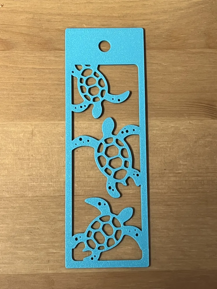 turtle bookmark - Free 3D Print Model - MakerWorld