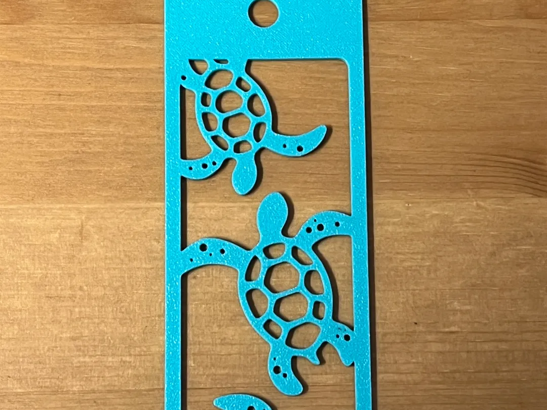 turtle bookmark - Free 3D Print Model - MakerWorld