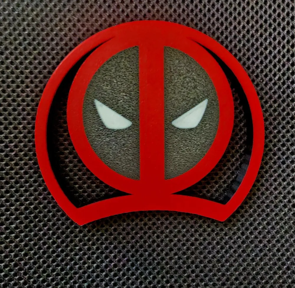 Deadpool Disney Ears for 5 magnet Modular Headband by RS - MakerWorld