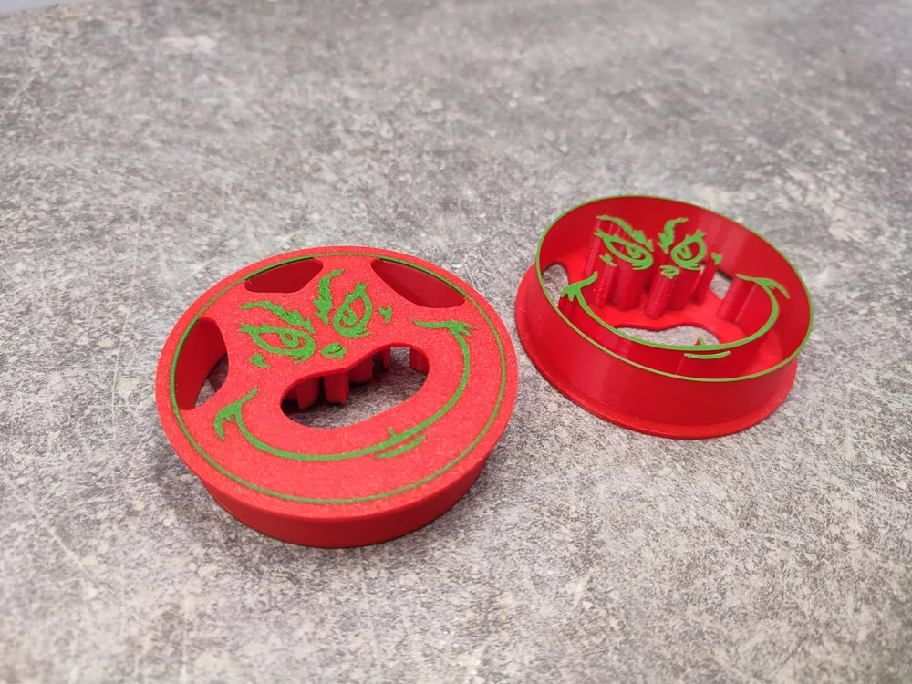 Grinch cookie cutter. Perfect for Christmas by Ladamtla - MakerWorld