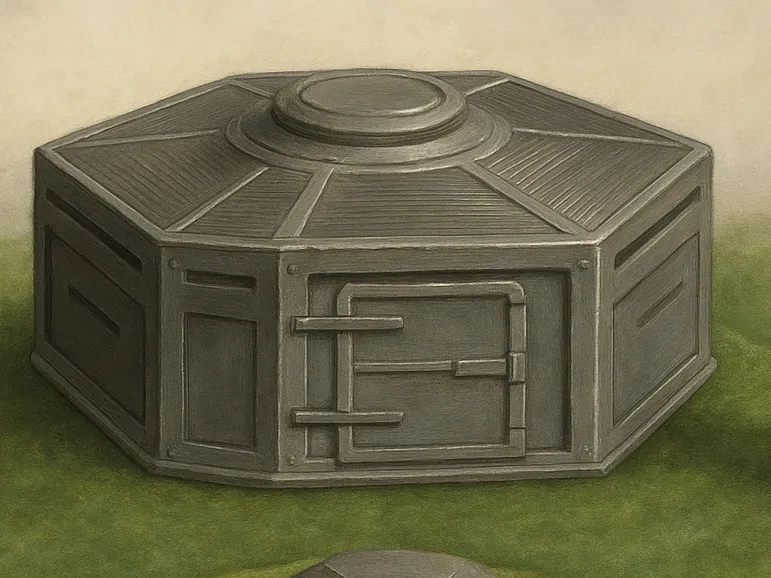 Bunker modular tabletop SciFi Hexagonal Structure - Free 3D Print Model ...