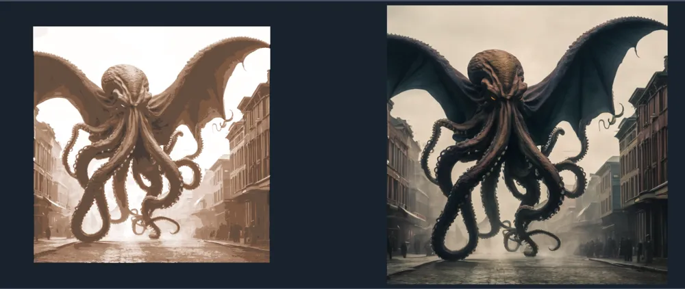 Cthulhu Old Photo Style by rodoignaciogonz2 - MakerWorld