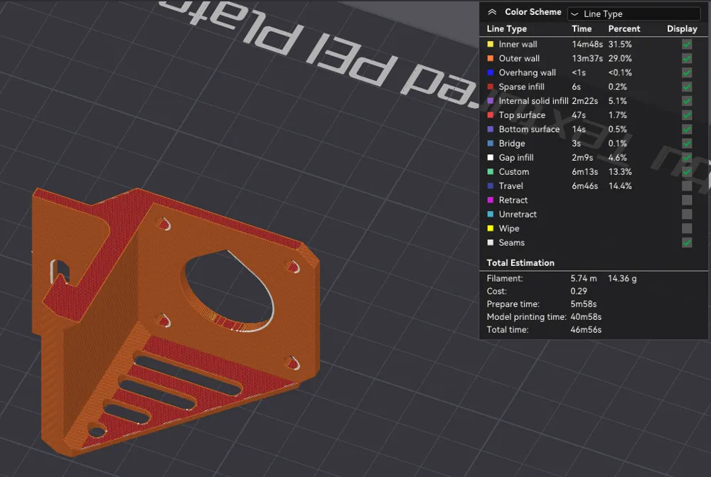 Creality CR-10 V2 Stepping Motor to Direct Drive Conversion Mount by ...