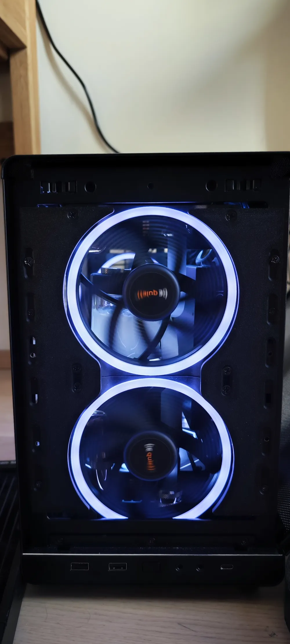 Dan Case A3 front 2x120mm fan mount - Free 3D Print Model - MakerWorld