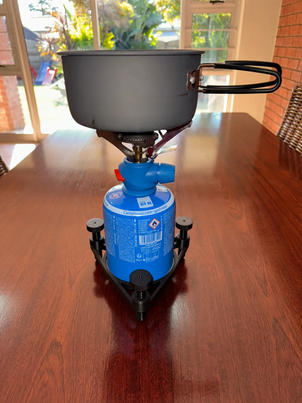 Campingaz Hiking stove stabilizer stand by Louwrie MakerWorld: Download ...