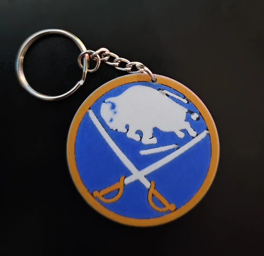 Buffalo Keychain by 3DKP - MakerWorld
