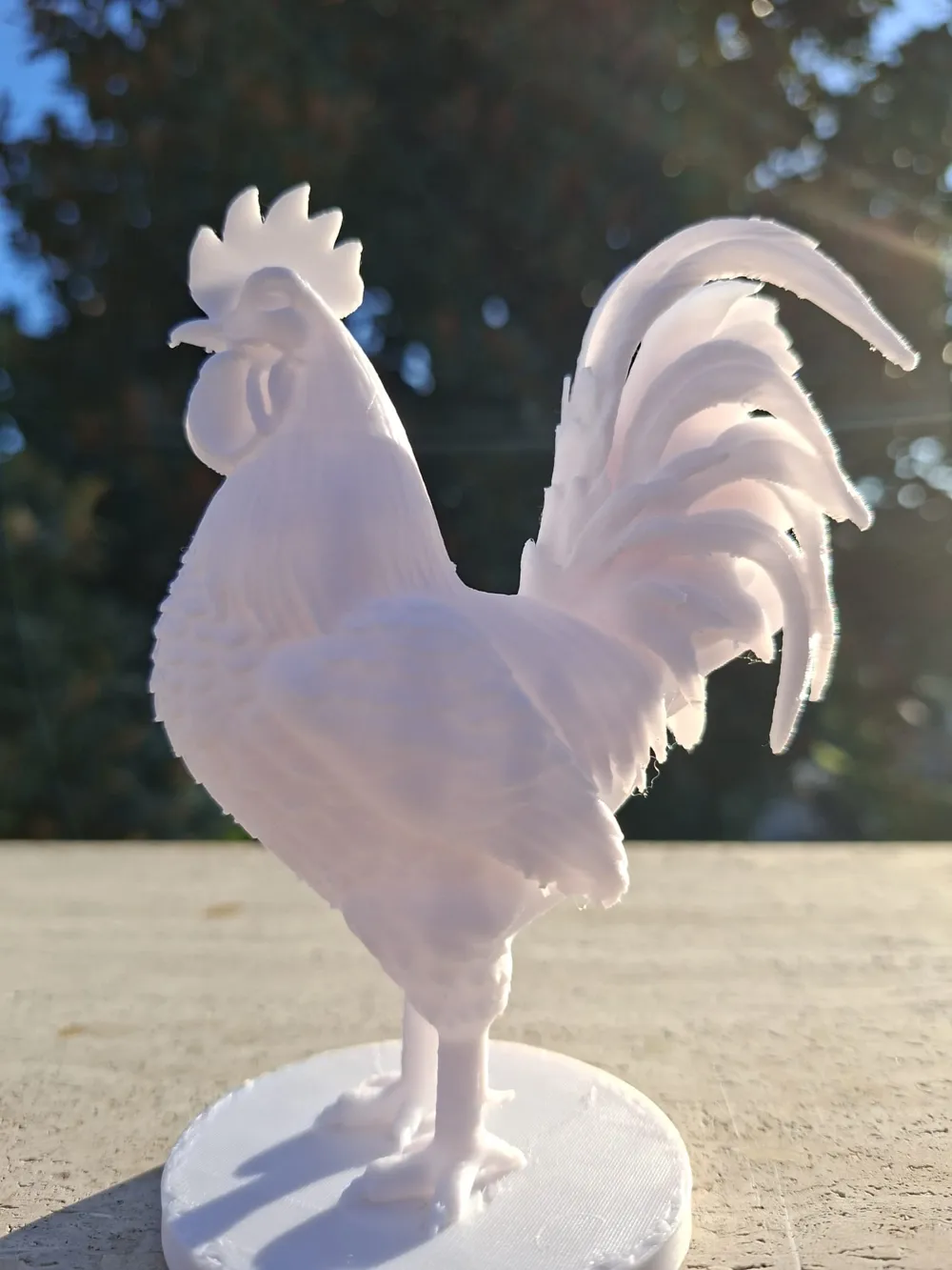 Realistic 3D Rooster - Free 3D Print Model - MakerWorld
