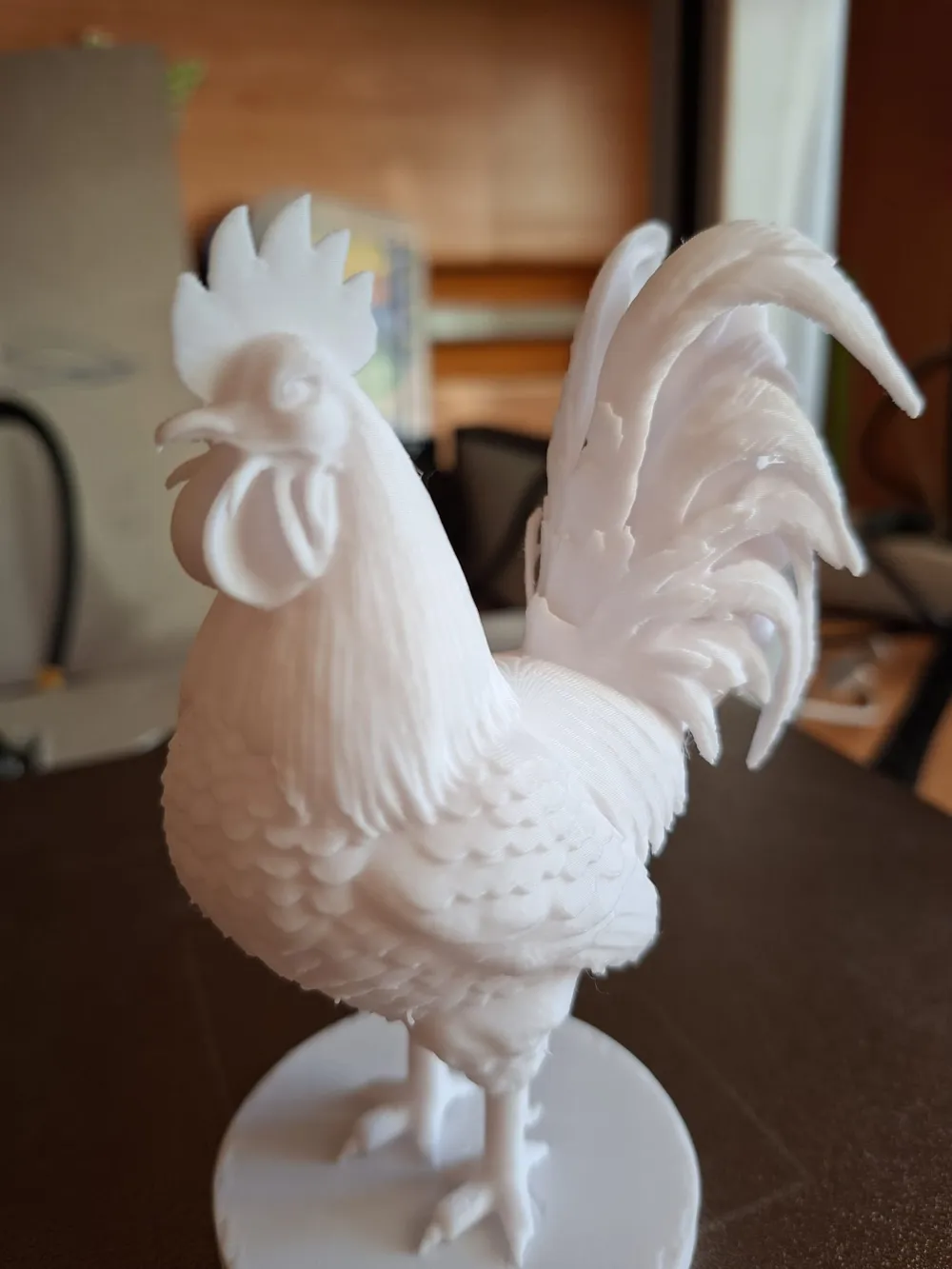 Realistic 3D Rooster - Free 3D Print Model - MakerWorld