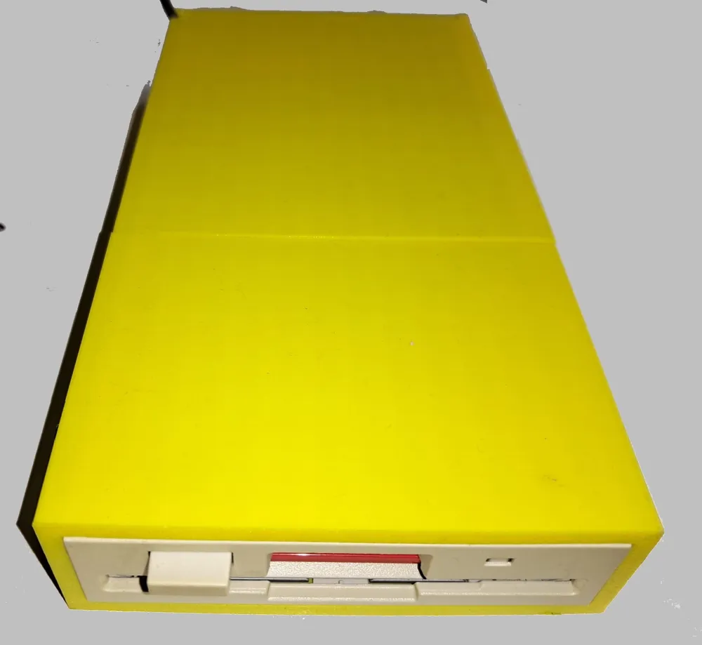 Case for floppy drive with USB adapter - Free 3D Print Model - MakerWorld