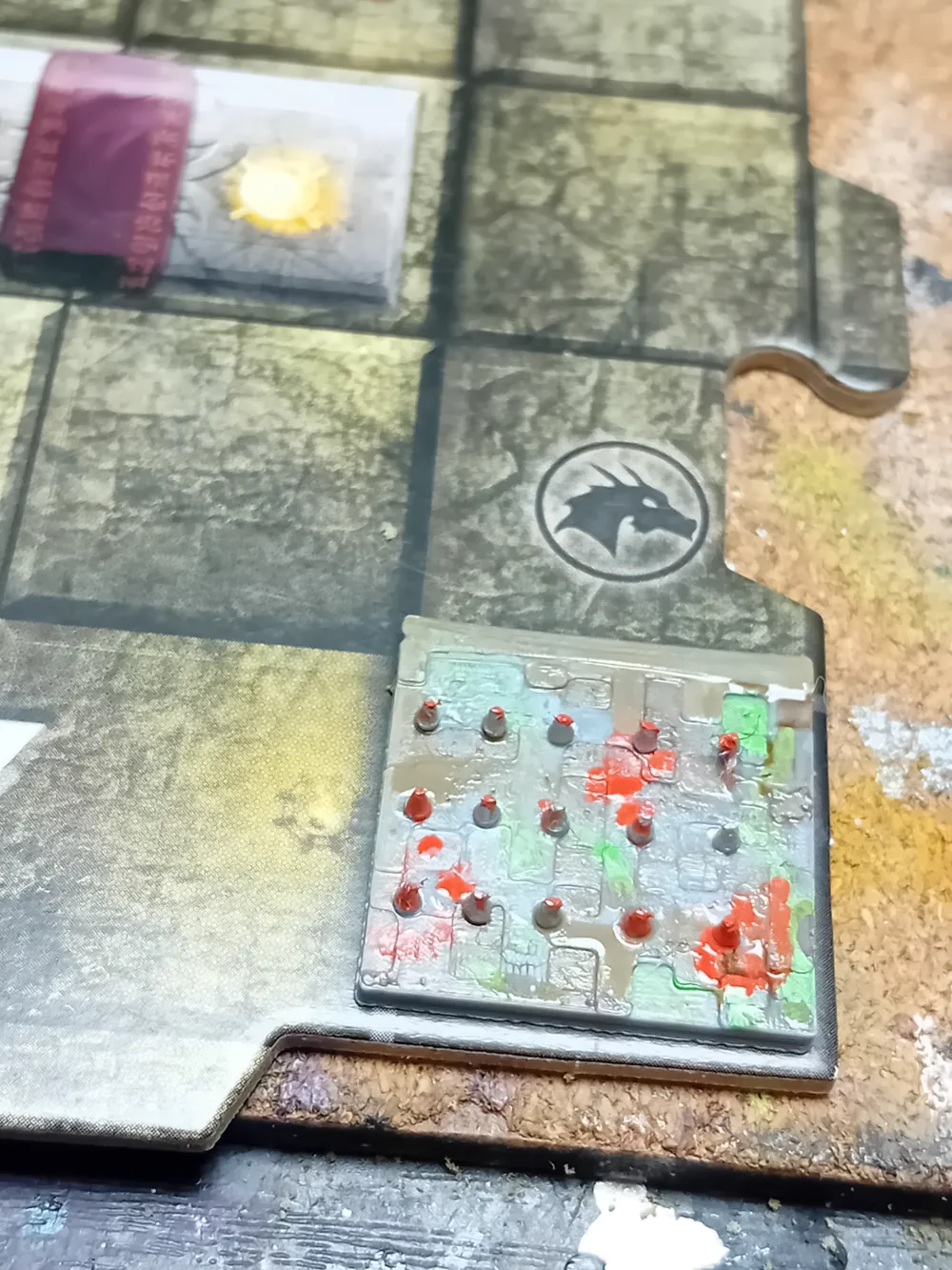 dnd spike trap - 1 inch spike dungeon tile by Satan Studio - MakerWorld