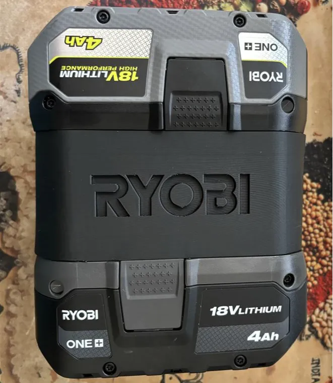 Ryobi Battery stacker Remixed by sep - MakerWorld