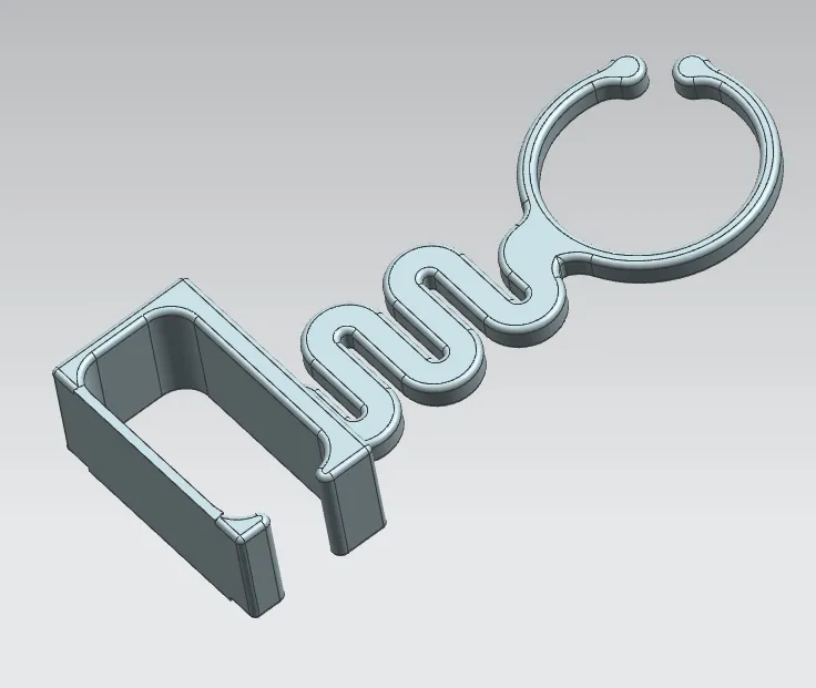 PTFE tube support bracket by pan - MakerWorld