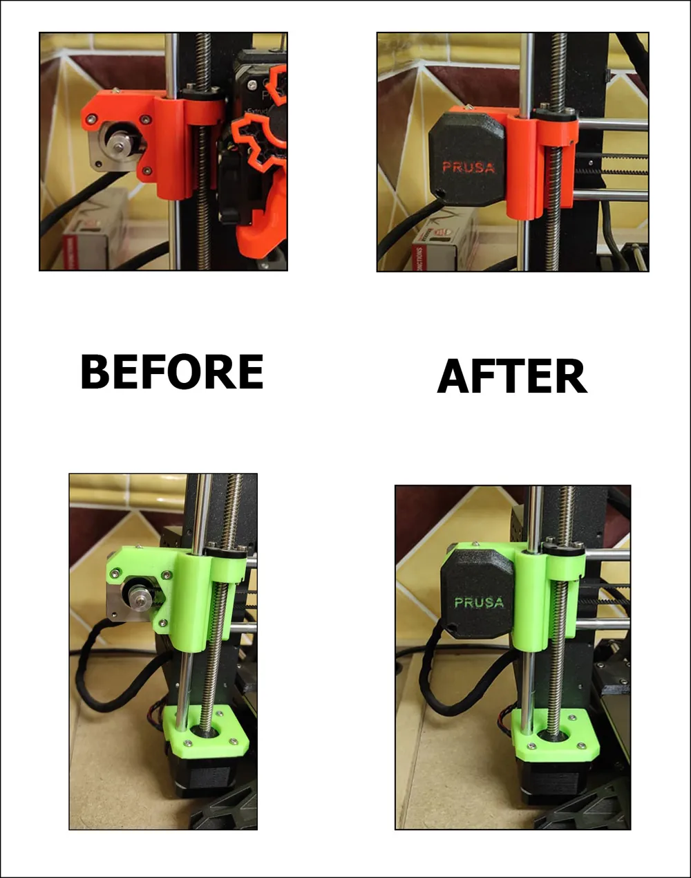 X axis Motor Cover MK3S Remixed by Allan Fonroques - MakerWorld