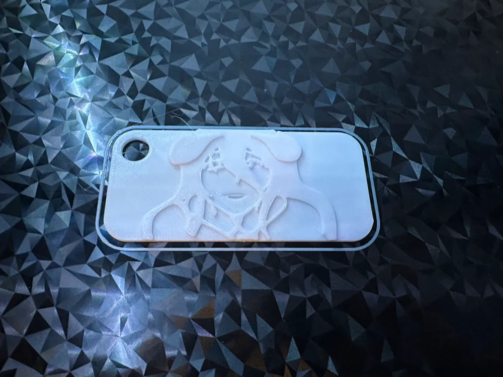 Albedo Overlord Keychain by Luca Dilo - MakerWorld