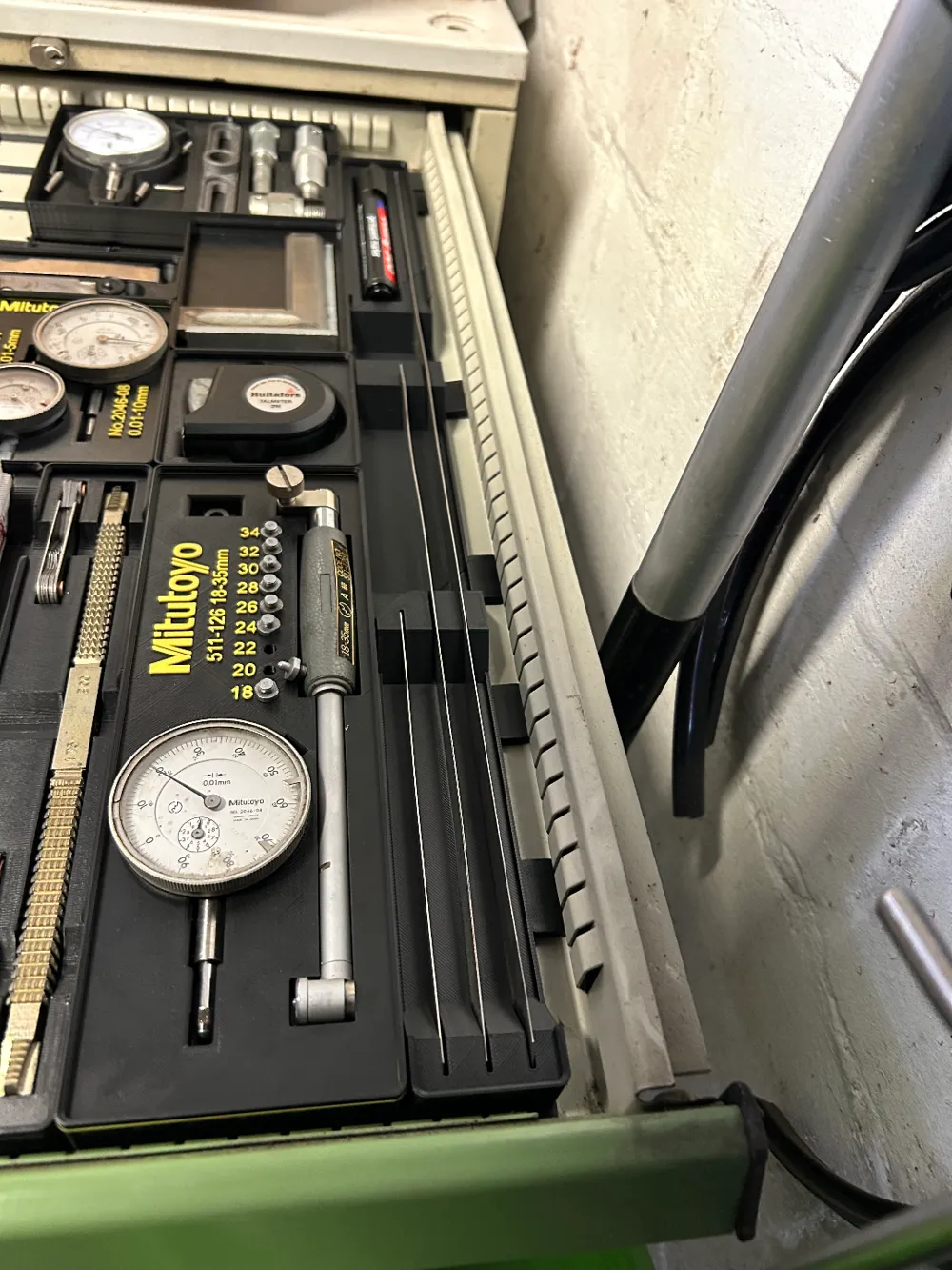 Gridfinity Metal Rulers (15cm, 30cm, 50cm) storage by Vergaser Zentrum ...