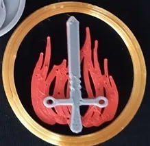 RPG Symbols: God of War Symbol - Tempus STL by rpgsymbols - MakerWorld