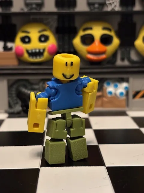 Articulated colored roblox noob figure - Free 3D Print Model - MakerWorld