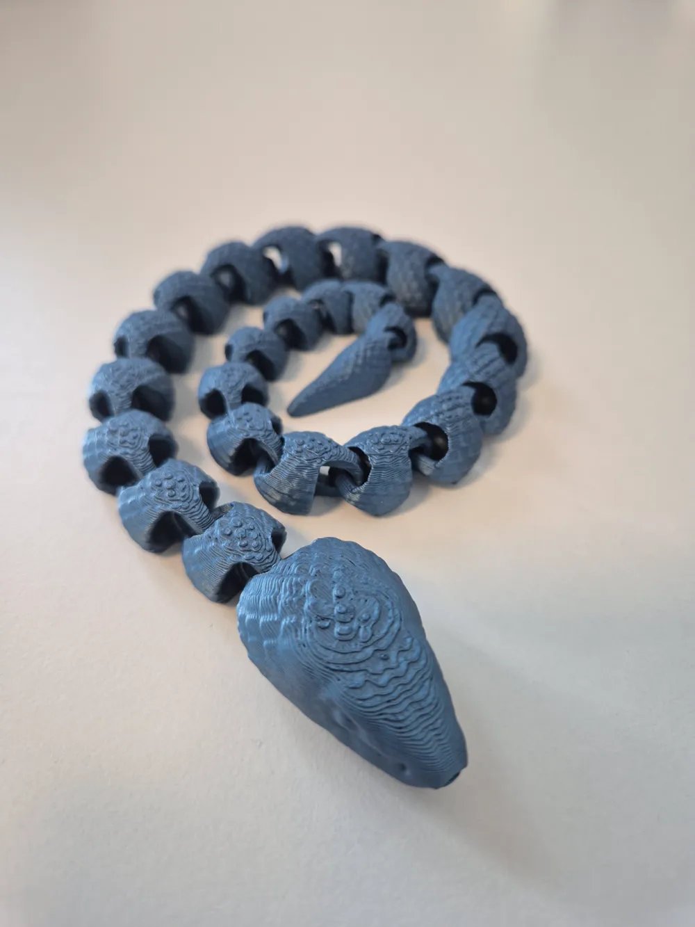 Articulated Snake | very detailed | Print in Place Remixed by ...