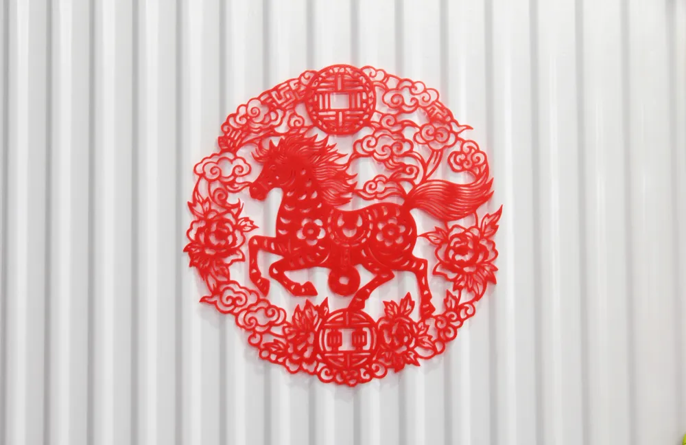 Ritagli di carta per finestre Anno del Cavallo 2026 - Free 3D Print ...