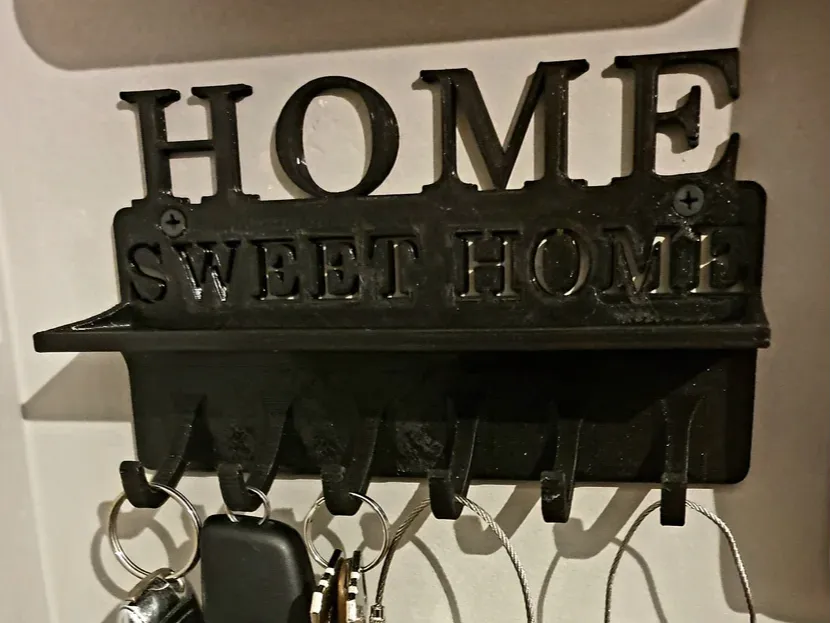 Sweet home key hanger by Pablo - MakerWorld