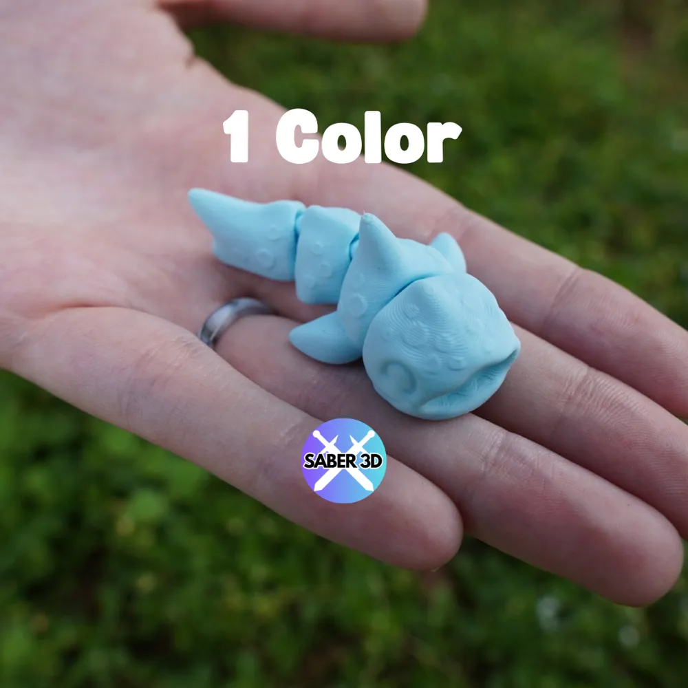 Mini Articulated Whale Shark by Saber3D MakerWorld: Download Free 3D Models