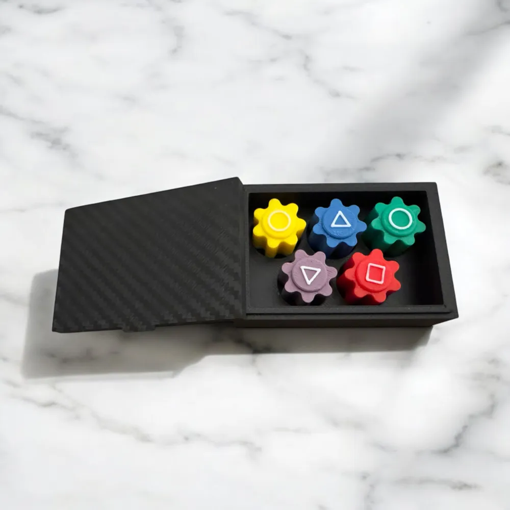 Gonggi Stones with Storage Box - Free 3D Print Model - MakerWorld