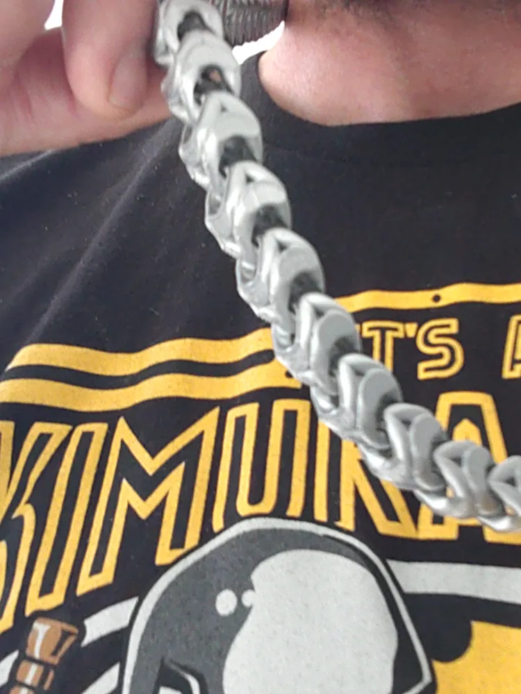 Foxtail link chain necklace - Free 3D Print Model - MakerWorld