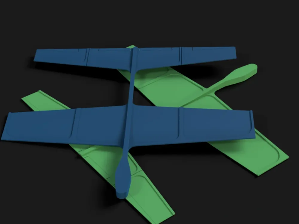 Little Airplane 004 - Dreamer Glider Paper Airplane by 梧桐 - MakerWorld