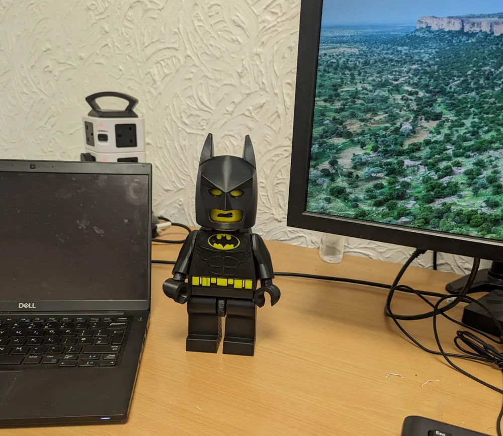 Batman Brick Character Remixed by WFA Builder - MakerWorld
