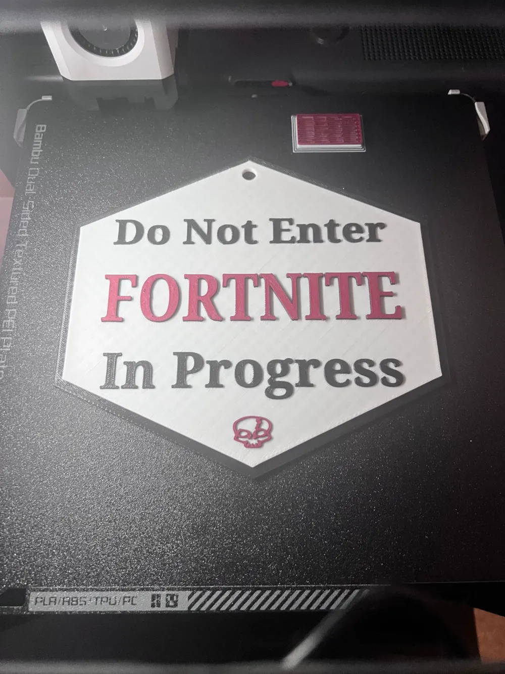 fortnite door sign by Fatalchaos25MakerWorld: Download Free 3D Models