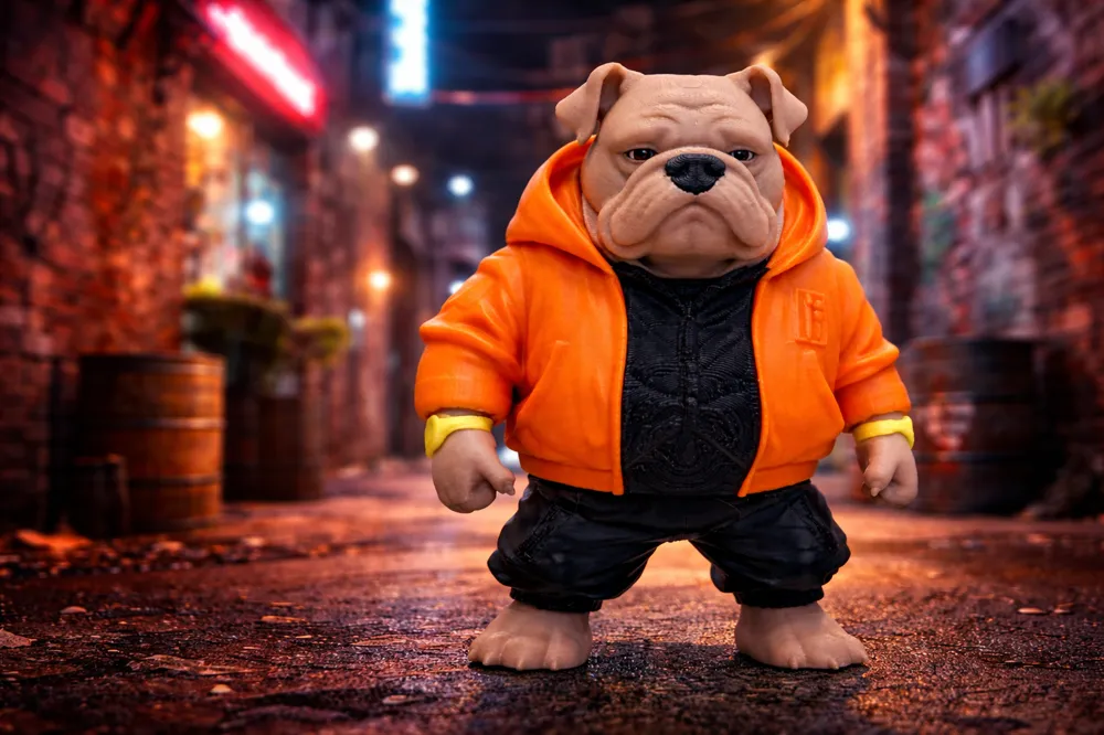 Urban Bulldog (multi part) - Free 3D Print Model - MakerWorld