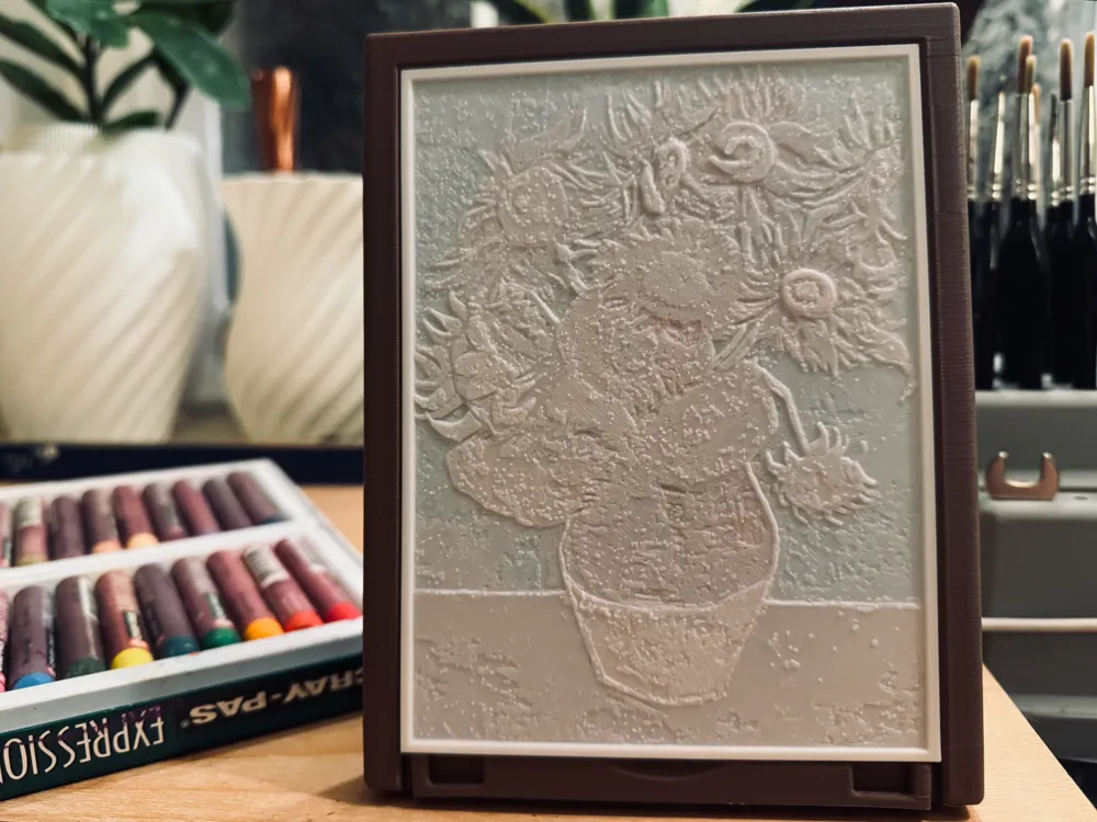 "Sunflowers" Van Gogh Color Litho - Behren Designs by Cheep & Cheerful ...