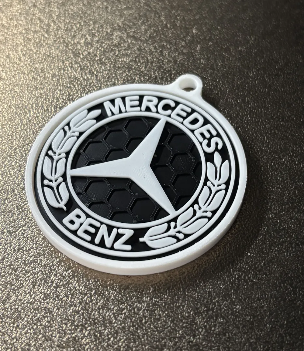 Mercedes Keychain by Krystian3D MakerWorld: Download Free 3D Models