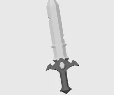 Roblox Bedwars Sword! (Customizable) by CoPrism - MakerWorld