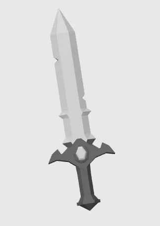 Roblox Bedwars Sword! (Customizable) - Free 3D Print Model - MakerWorld