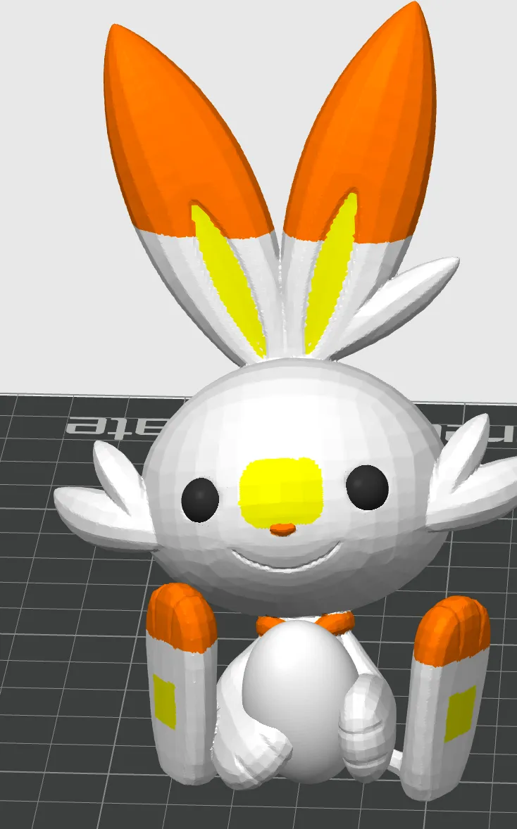 Scorbunny in easter by Anheba - MakerWorld