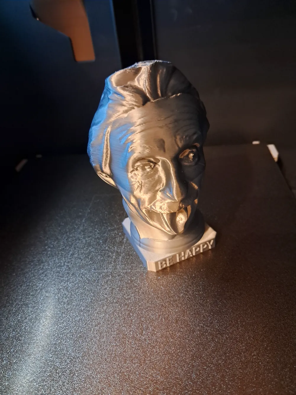 Albert Einstein - Be Happy by #3d4fun - MakerWorld