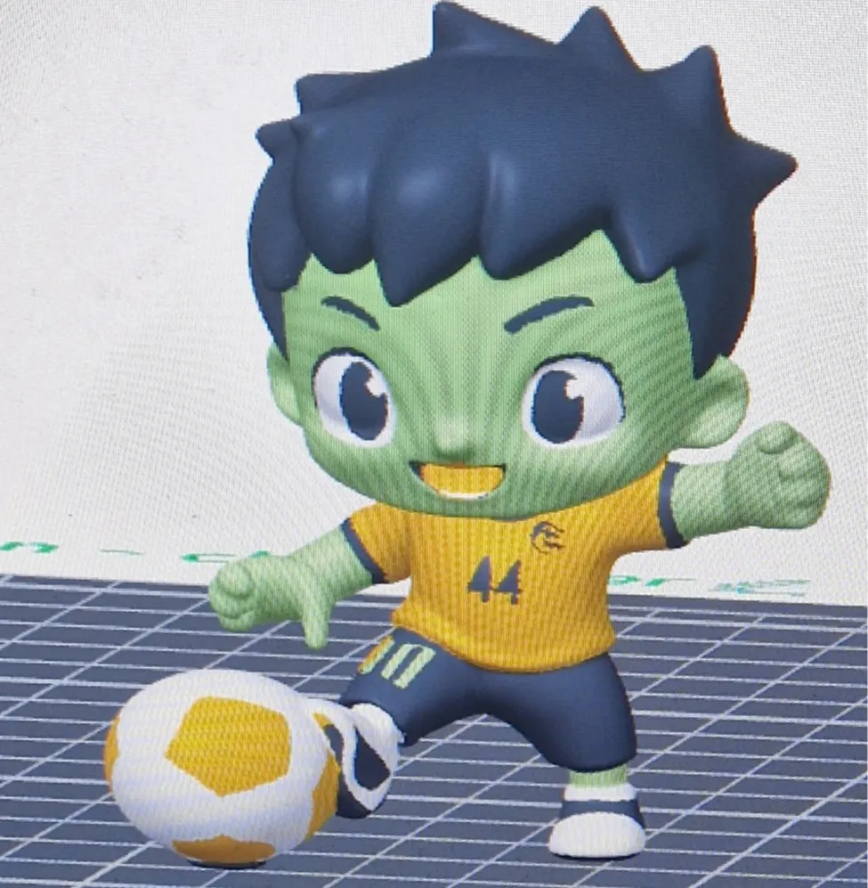 Mini Hulk Football Player by albertogro - MakerWorld