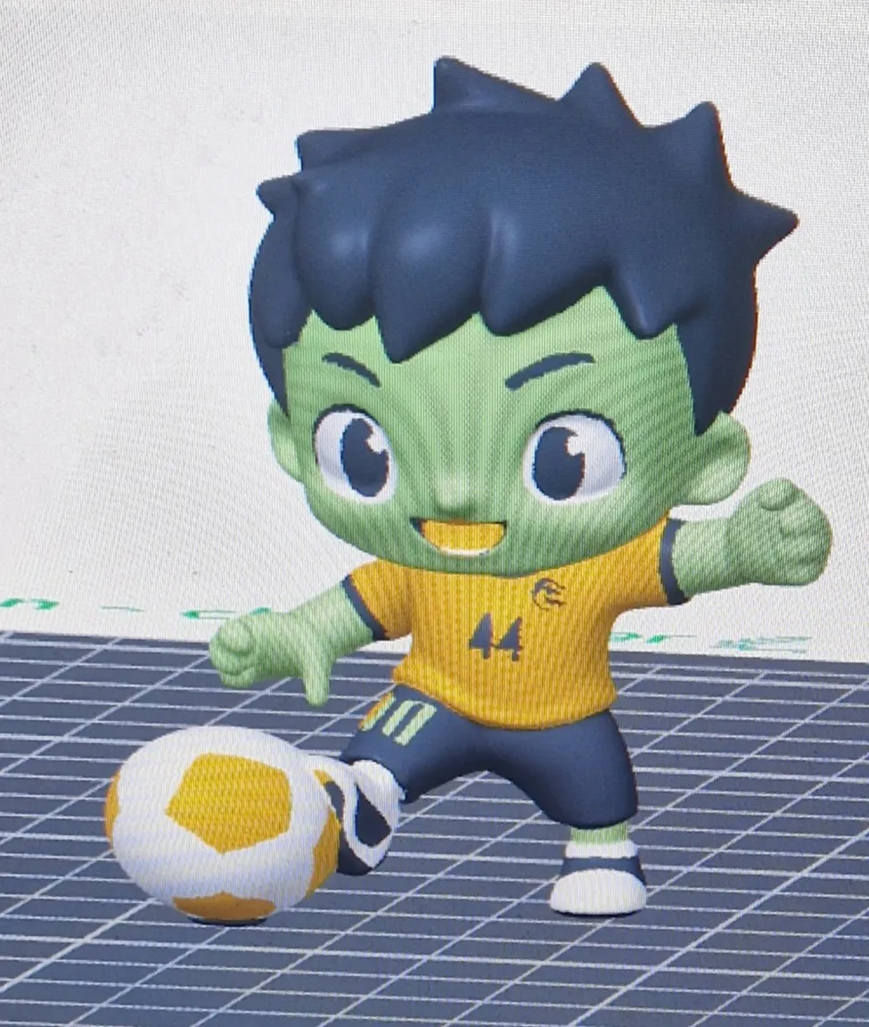 Mini Hulk Football Player by albertogro - MakerWorld