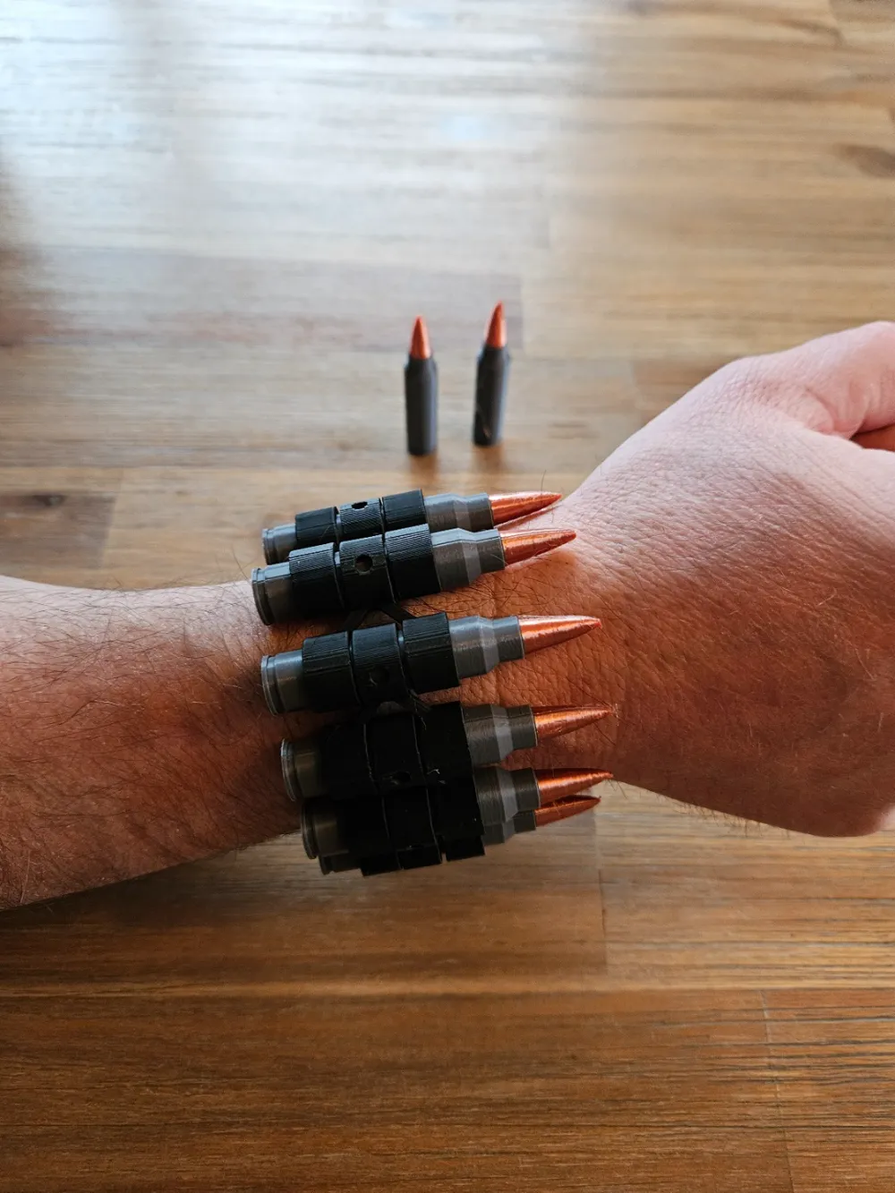 NATO Standard 7.62 Linked Ammo Belt - Free 3D Print Model - MakerWorld