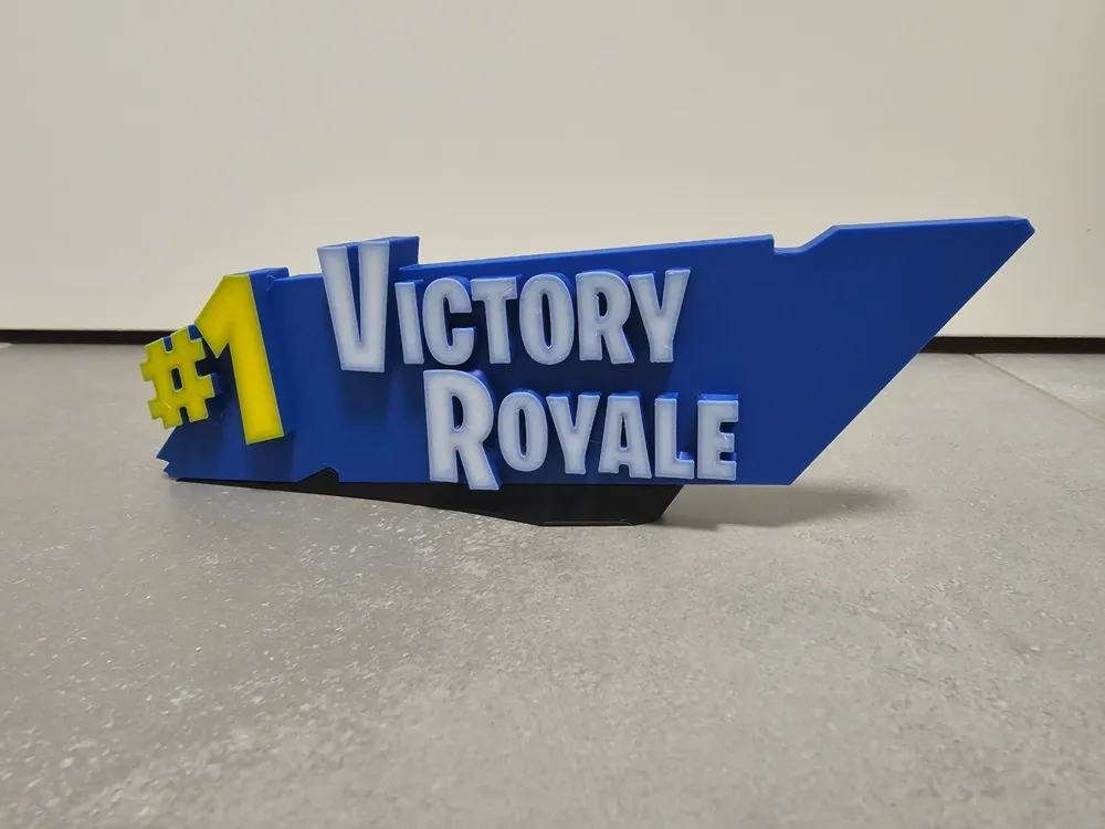 Fortnite Battle Royale Trophy #1 by PrintFarm24 - MakerWorld