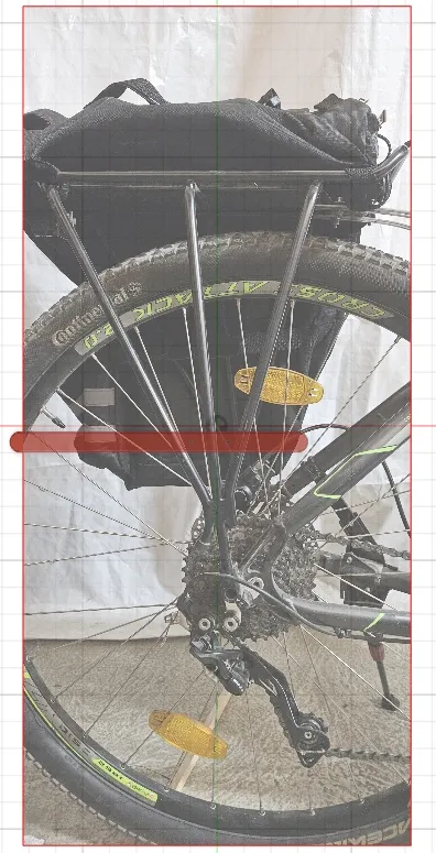 Bike Rack Pannier Spacers by Blaster2098 - MakerWorld