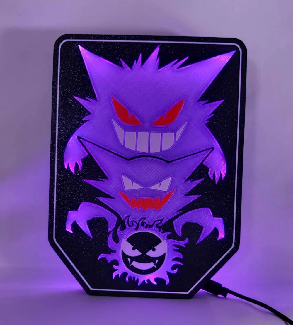 Ghastly Evolutions | LED Display by CC3D MakerWorld: Download Free 3D ...