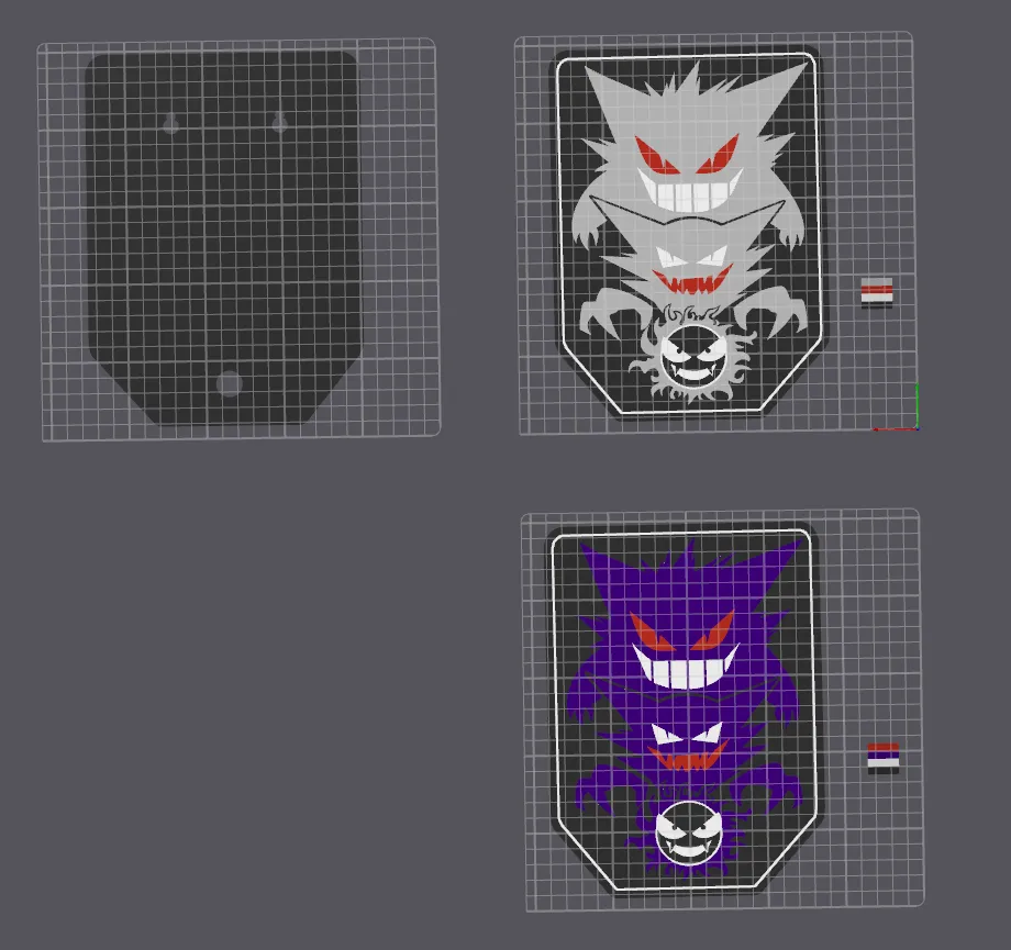 Ghastly Evolutions | LED Display by CC3D MakerWorld: Download Free 3D ...