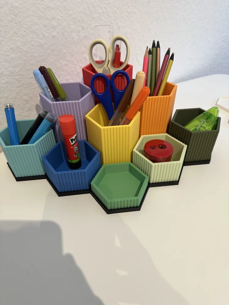 Modular Desk Organizer by Bluey169MakerWorld: Download Free 3D Models